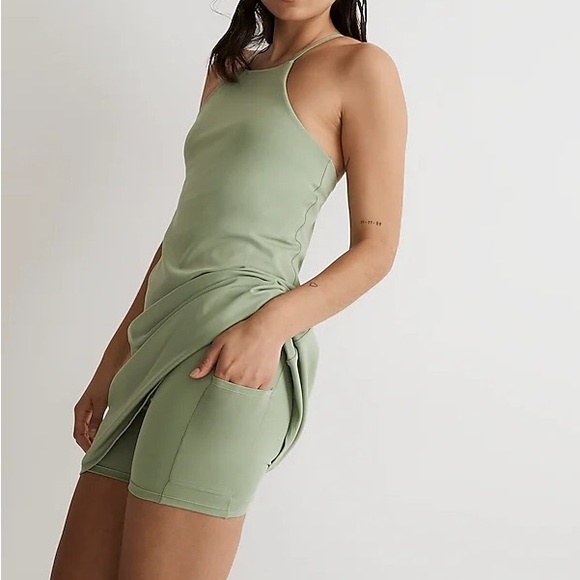 Madewell | Other | Flex 2 Fitness Dress In Gatehouse Green Size Medium ...